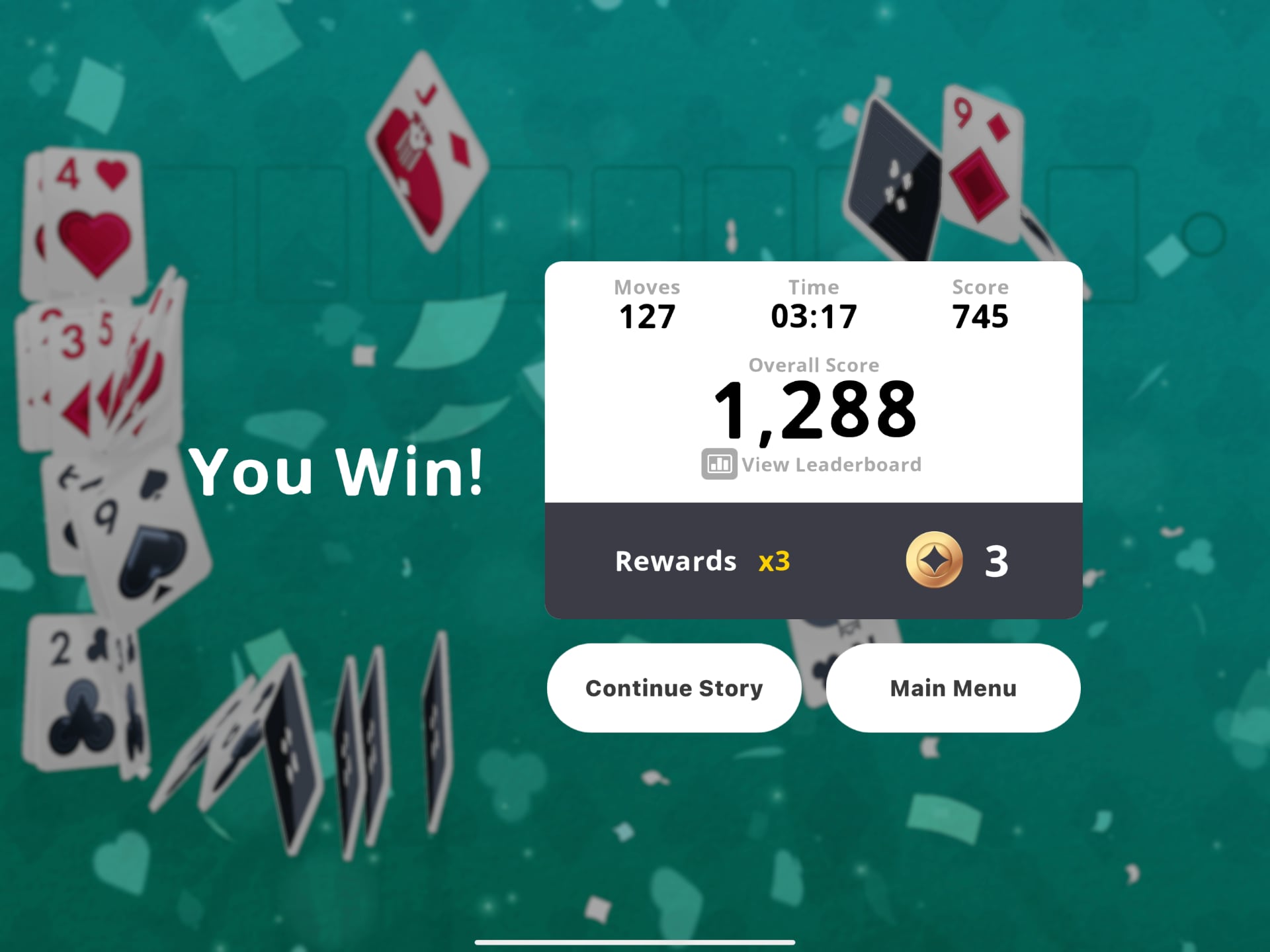 Solitaire Stories – a review – Switch to iPad
